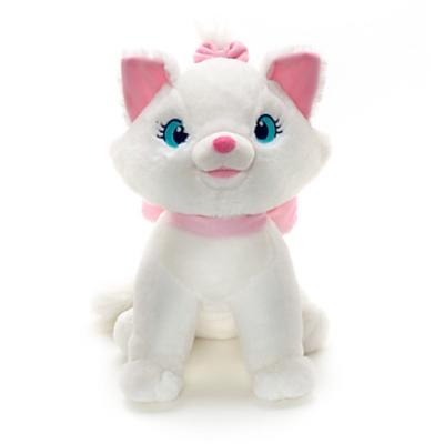 China White Cartoon Disney Marie Aristocats Plush Toy 25cm Custom OEM for sale