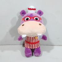 China Custom Disney Doc McStuffins Hallie Hippo Plush Toy 30cm CE EN71 OEM for sale