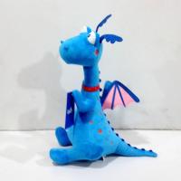 China 30cm Disney Doc McStuffins Dragon Cartoon Stuffed Plush Toy Blue Soft Plush CE EN71 for sale