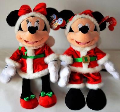 China Disney Mickey Mouse Minnie Mouse Plush Toy 18inch 45cm Soft Stuffed Doll Christmas Gift for sale