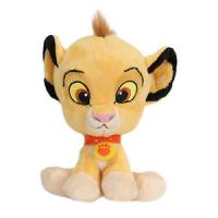 China Yellow 8inch Disney Lion King Simba Cartoon Stuffed Plush Toy 20cm CE EN71 for sale