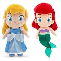 China Disney Princess Series Full Set Doll Children Plush Toys 12 inch OEM Custom Logo for sale