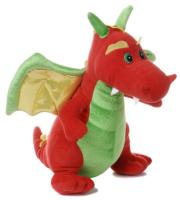 China Custom OEM 20cm Soft Plush Winged Dino Dragon Stuffed Animal Toy for Kids for sale