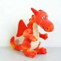 China Custom OEM 20cm Soft Plush Winged Dino Dragon Stuffed Animal Toy for Kids for sale