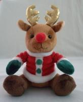 China Customized Moose / Reindeer Stuffed Animals Children Plush Toys for sale