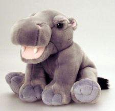 China Custom 25cm Grey Hippo Stuffed Plush Toy Soft Polyester Animal for Promotional Gifts for sale