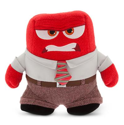 China 9inch Inside Out Disney Plush Toy Embroidery Anger Soft Stuffed 22cm CE EN71 for sale
