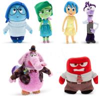 China Custom Disney Inside Out Joy Soft Plush Doll 30cm Yellow Stuffed Toy for Collection for sale