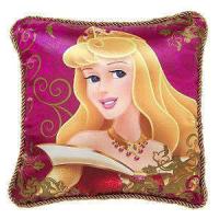 China Custom Outdoor Disney Princess Pillow 30x40cm Soft Plush Polyester Fiber Cushion for Kids for sale