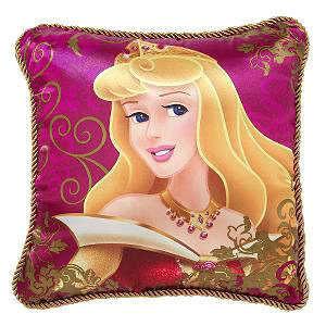 China Custom Outdoor Disney Princess Pillow 30x40cm Soft Plush Polyester Fiber Cushion for Kids for sale