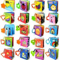 China Baby Cloth Books Educational Toys with Sound Paper for Early Learning 25x28cm for sale