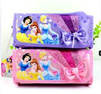 China Disney Princess Plush Pencil Bag 20x10x8cm OEM Custom Logo Promotion Gift for sale