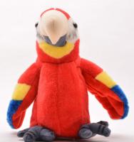 China Educational Interactive Talking Plush Toys Musical Parrot For Festival for sale