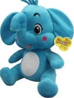 China 12 Inch Elephant Musical Plush Toy for Baby Early Learning with Talking IC for sale