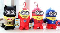 China Custom Plush Superhero Toys 22cm Soft Stuffed Dolls for Kids OEM for sale