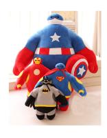 China Big Hero Cartoon Plush Toys Avengers Assemble 20cm 30cm 50cm Polyester for sale