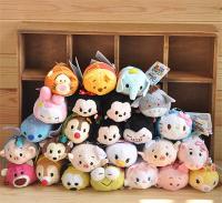 China Disney Tsum Tsums Plush Toy 10cm Mobile Phone Screen Cleaner Keychain Bag for sale
