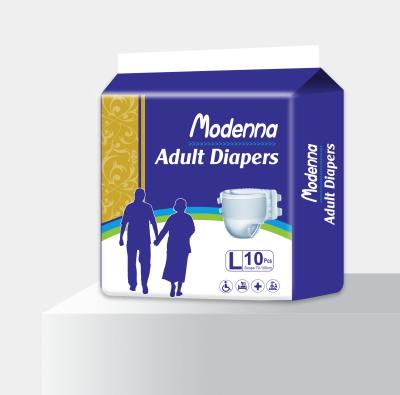 China Nonwoven Disposable Adult Diaper 700-5000ml Absorption, M/L/XL Sizes 800-1010mm for Elderly Incontinence for sale