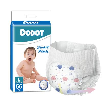 China ISO9001 Certified Pull-Up Baby Diaper Pants with Magic Tape & 360° Elastic Waist - 480ml to 1280ml Absorption Capacity for sale
