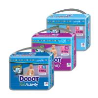 China High Quality Dodot Baby Diapers - 5 Size Options S/M/L/XL/XXL with 3D Leak Prevention and Japanese SAP Technology for sale