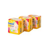 China DODOT OEM Disposable Baby Diapers - 480ml to 1280ml Absorption Capacity, S/M/L/XL Sizes with 3D Leak Protection for sale