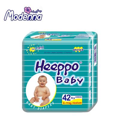 China OEM Custom Baby Diaper 400-530mm Size Range with 600-900ml High Absorbency Capacity for sale