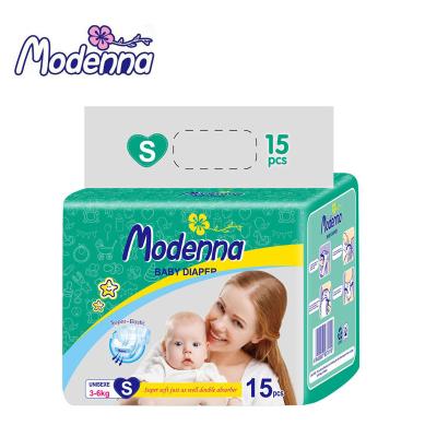 China Customized OEM Baby Diapers 500-900ml Absorption Capacity with Soft Cotton & Leak Protection in 5 Sizes for sale