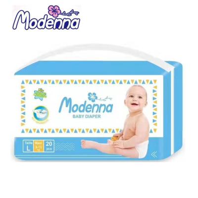 China AIWIBI-05 Disposable Baby Diapers Tape Style 400-530mm Sizes 600-900ml Absorbency for sale