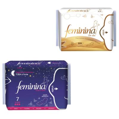 China Modenna OEM Winged Sanitary Napkins 240-320mm with 40-80mL Absorbency and ISO9001 Certification for sale