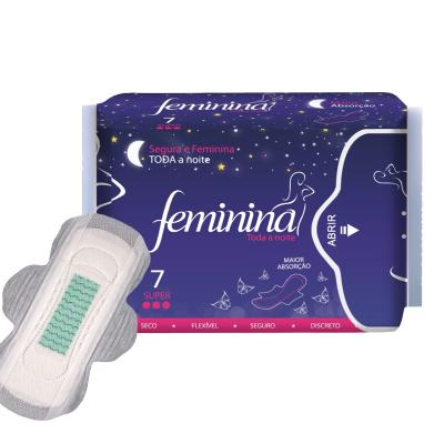 China Night Use Sanitary Napkins 280mm Maxi Pads with 100ml Absorption Capacity and ISO9001 Certified Manufacturing for sale