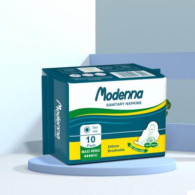 China Cotton Maternity Sanitary Napkins 50-300ml Absorbency with 155-350mm Sizes for OEM Manufacturing for sale