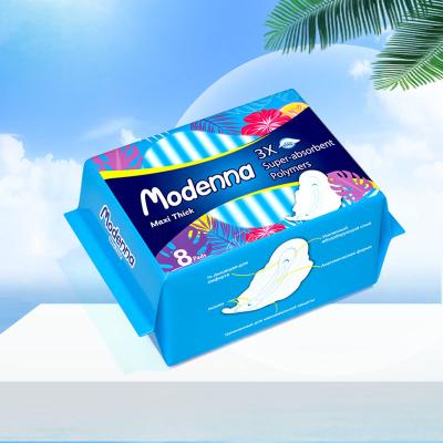 China High Absorption Disposable Sanitary Pads 155-410mm with 10-80ml Capacity for Heavy Flow Protection for sale