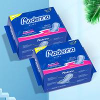 China Cotton Disposable Sanitary Napkin 150mm/240mm/285mm Super Absorbent with Mint Essence OEM Manufacturing for sale