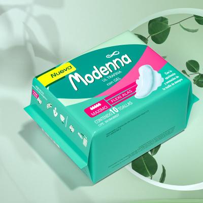 China OEM Cotton Heavy Flow Sanitary Pads - Ultra Thin 7.4 pH Night Use with 21.2 Water Absorption Rate for sale
