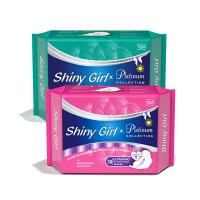 China Lady Care Night Use Sanitary Napkin 240-410mm Ultra Thin Cotton with 40-80ml High Absorption Capacity for sale