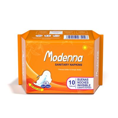 China Women Sunny Cotton Menstrual Pad Winged Disposable Super Absorbency for sale