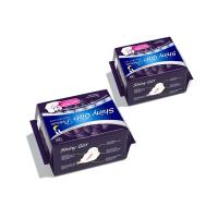 China Disposable Cotton Ultra Thin Sanitary Napkins 290mm/340mm Length with 60-80ml Absorption Capacity for sale