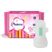 China A Grade Organic Cotton Sanitary Napkins 50-200ml Absorption with Sumitomo SAP - 230mm to 410mm Sizes for sale