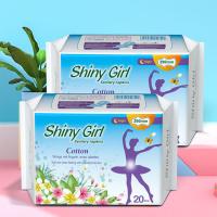 China Natural Anion Women Sanitary Napkin Pads Disposable Soft Cotton Comfortable for sale