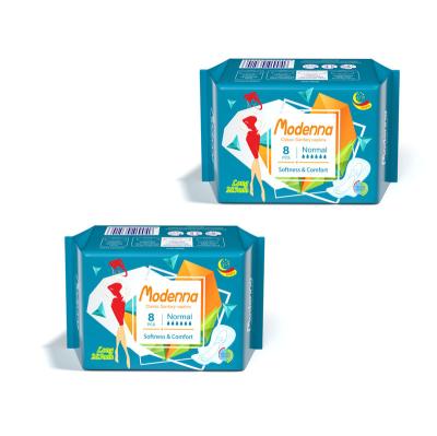 China Bamboo Charcoal Feminine Sanitary Pads 230-410mm Sizes with Japanese SAP Technology ISO FDA CE Certified for sale
