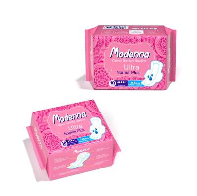 China Ultra Thin Anion Sanitary Napkin with 6100 Anions/cm³ and 8 Length Options from 155mm to 320mm for Heavy Flow for sale