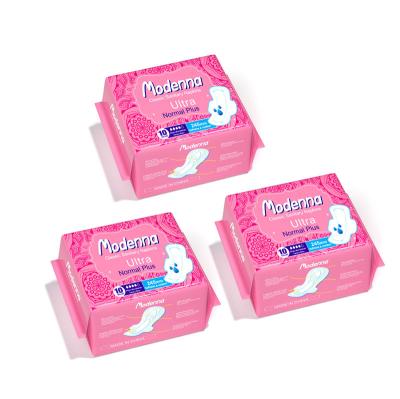 China Lightweight Cotton Women's Sanitary Napkins 50-200ml Absorbency with 240mm-320mm Size Options | ISO/FDA/CE Certified for sale