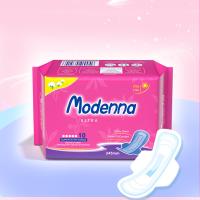 China 285mm Cotton Menstrual Sanitary Napkins with 8-Layer Protection - Breathable Ultra-Thin Maxi Pads for Night Use for sale