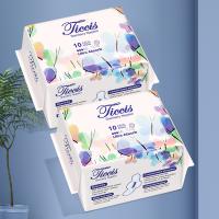 China Wholesaler Private Label cotton surface Custom Night Use Blue Printting Ladies Feminine Comfortable Sanitary Pads for sale