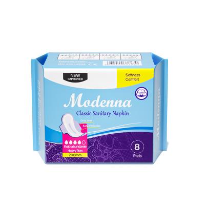 China Female Cotton Based Anion Cotton Disposable Sanitary Napkins Ultra Thin Absorbent for sale