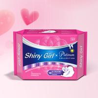 China Woman Sanitary Napkins With Super Absorb Pure Cotton Surface Female Sanitary Pad for sale
