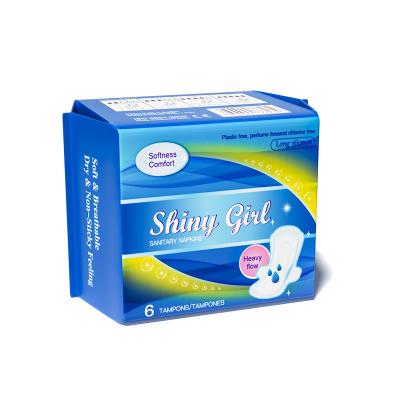 China Daily Sanitary Pads In Customers Damands Thickness For Xiamen Port Buyers for sale