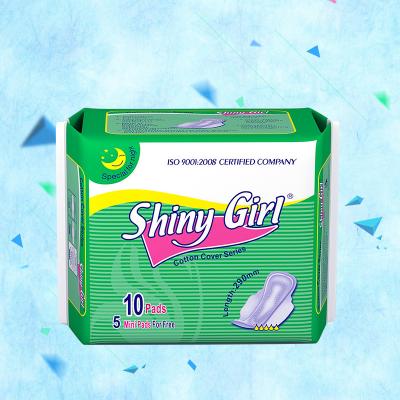 China Disposable Menstrual Cotton Anion Women Sanitary Pads Night Use Sanitary Napkin for sale