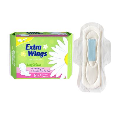 China High Absorption Night Ultra Thin Disposable Women Sanitary Napkin Breathable 290mm for sale
