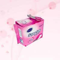 China Women Cotton Sanitary Napkins Pad Menstrual Pad For Ladies With OEM Service for sale